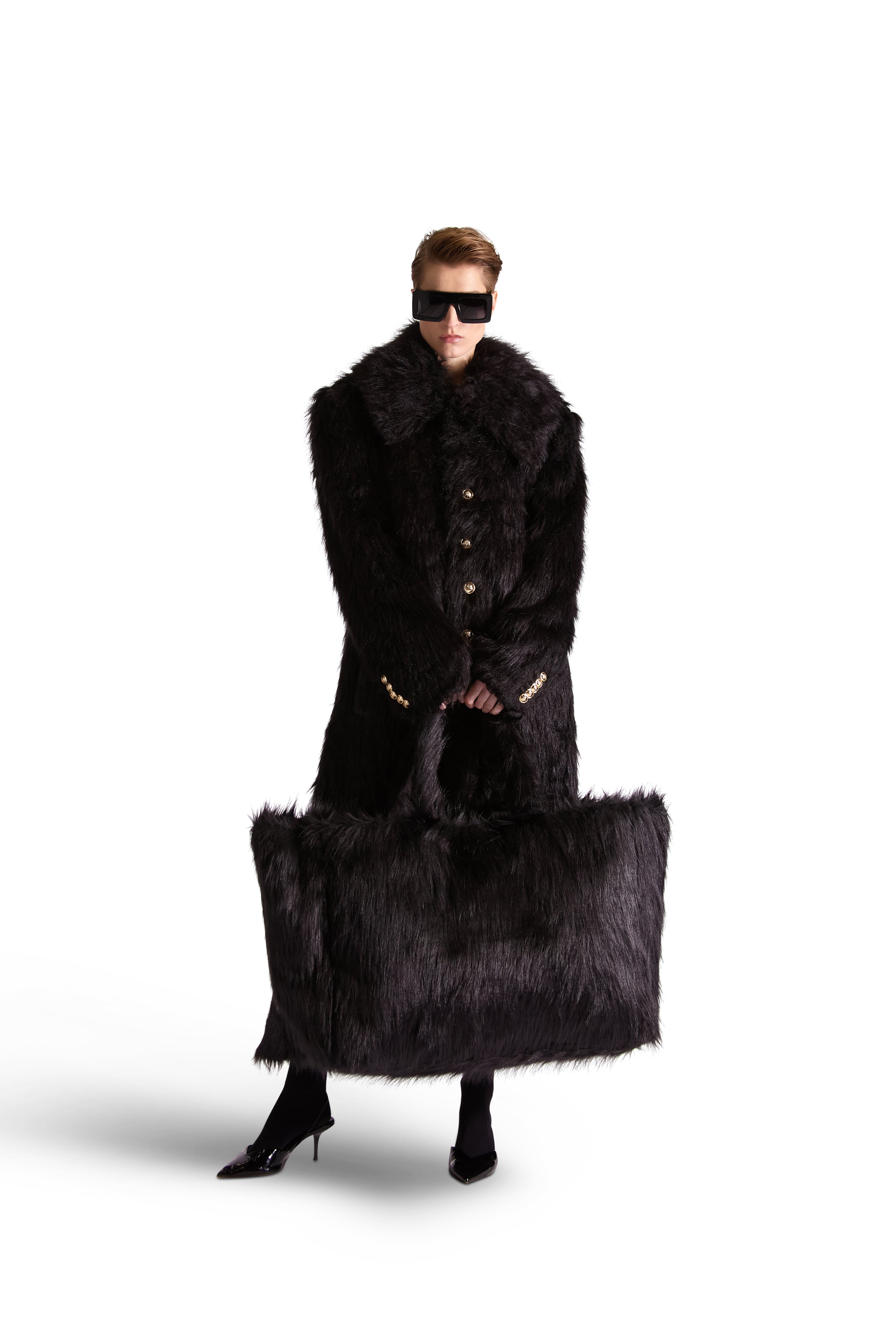 Faux Fur Large Bag – Helen Anthony Official Website
